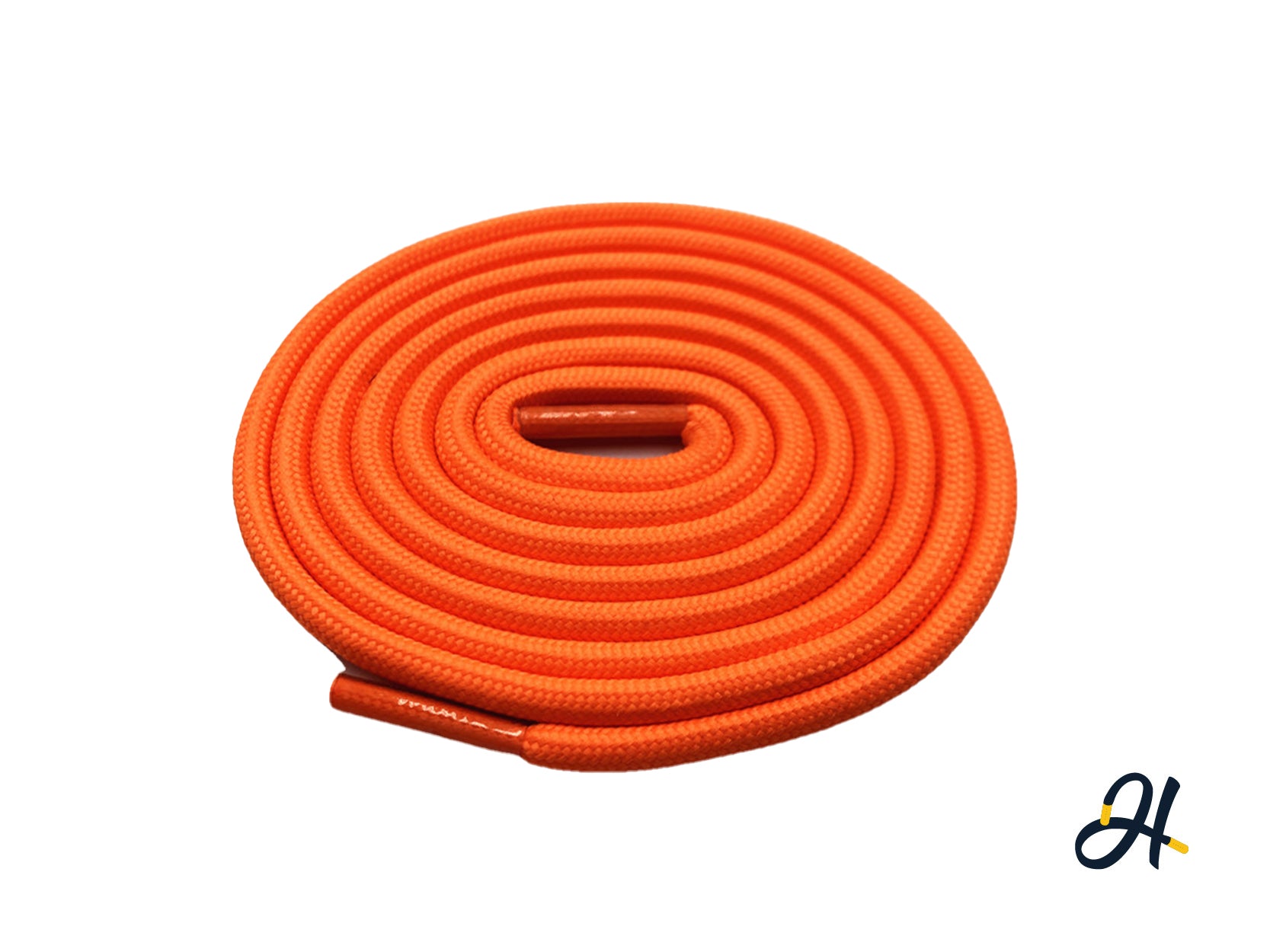 Rope Laces Fluorescent Orange – heftedlaces